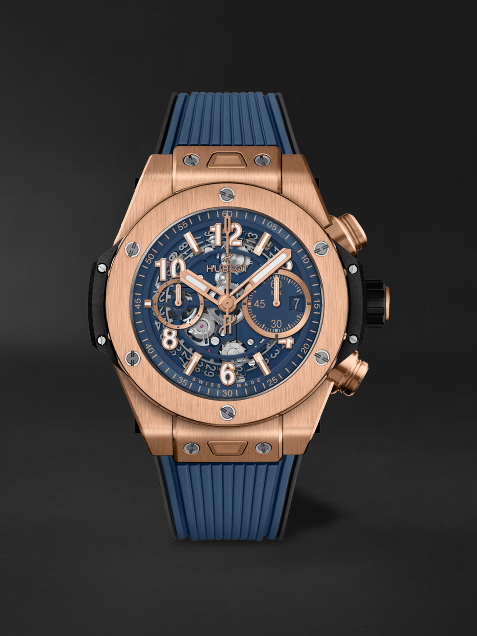 Big Bang Unico King Gold Blue - 421.OX.5180.RX